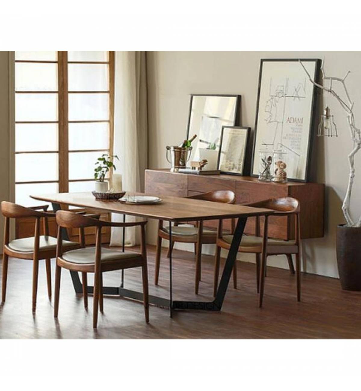 CSC 015 Solid Wood Dining Chair