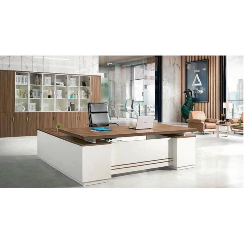 DT 016 Director Table w L-Shape Cabinet / Executive Table