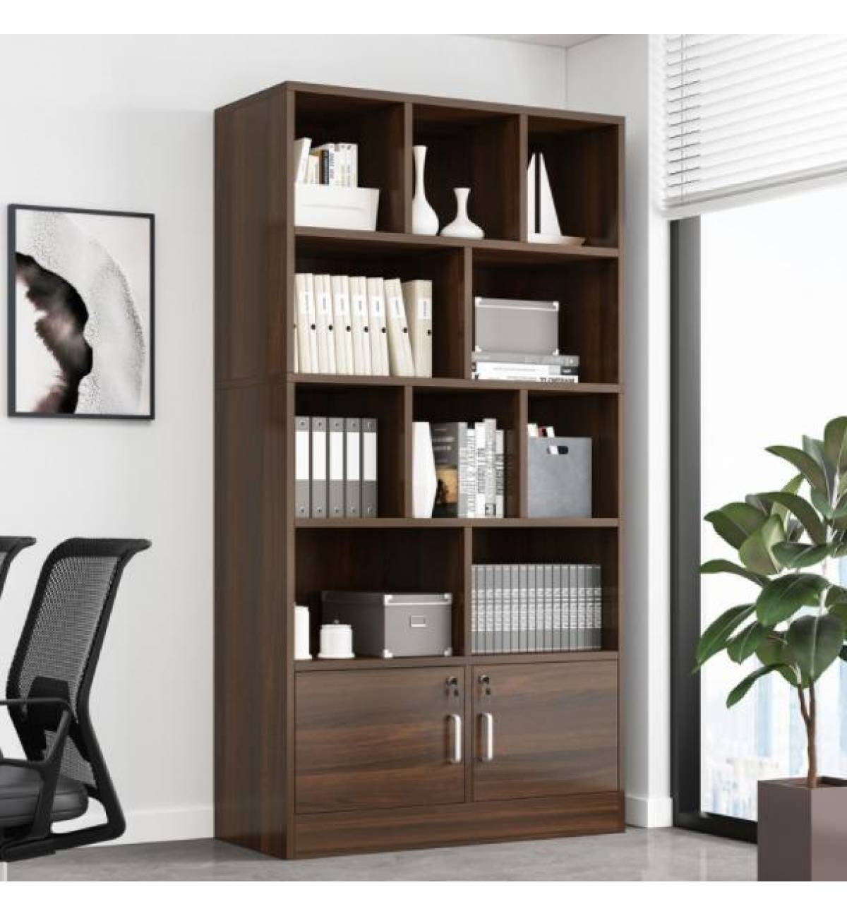 HC 101 Full Height Office Cabinet, Document Cabinet, Display Cabinet
