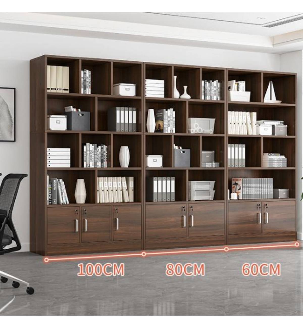 HC 101 Full Height Office Cabinet, Document Cabinet, Display Cabinet