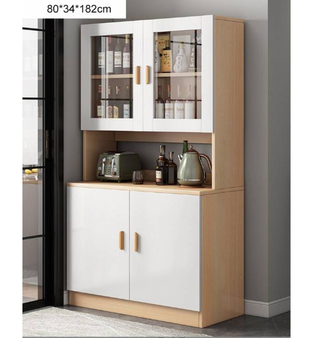 HC 103 Full Height Kitchen Cabinet, Storage Cabinet, Cupboards, Office ...