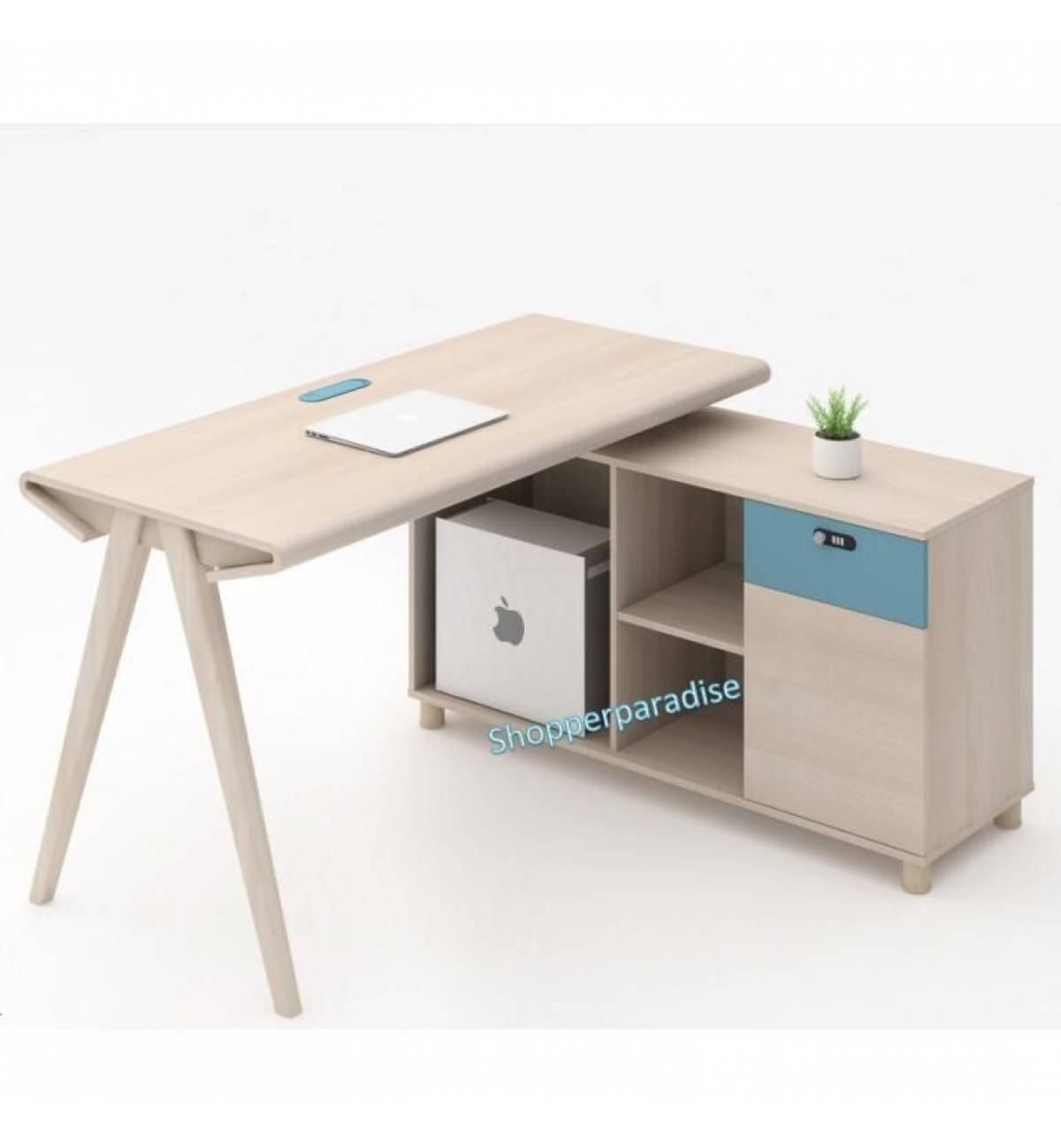 JY 002 L Shape Executive Workstation With Bevel Edge Design ...