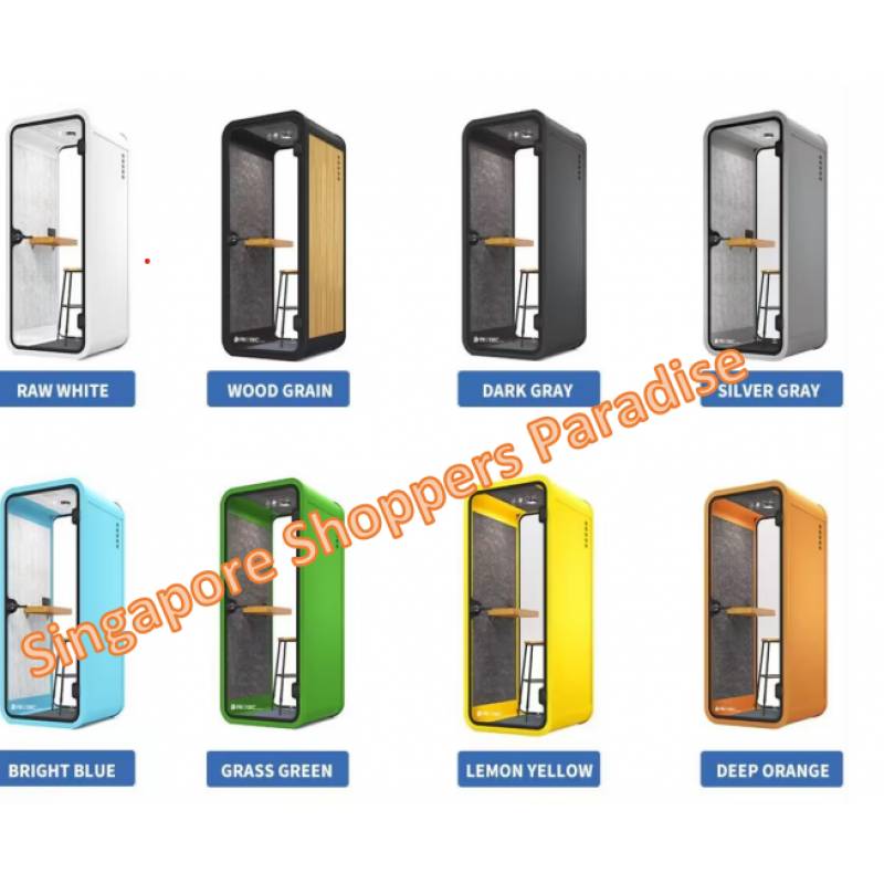 PB Series Single Pax Phone Booth Office Pod Acoustic Pod SoundProof Pod ...