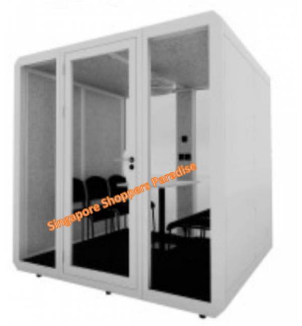 PB Series -Four Pax Phone Booth Office Pod Acoustic Pod SoundProof ...