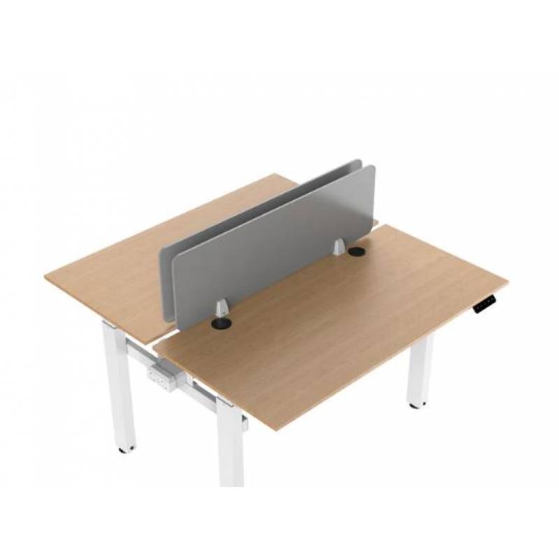Dual-Workstation Electric Lifting Table Face to Face Computer Table ...