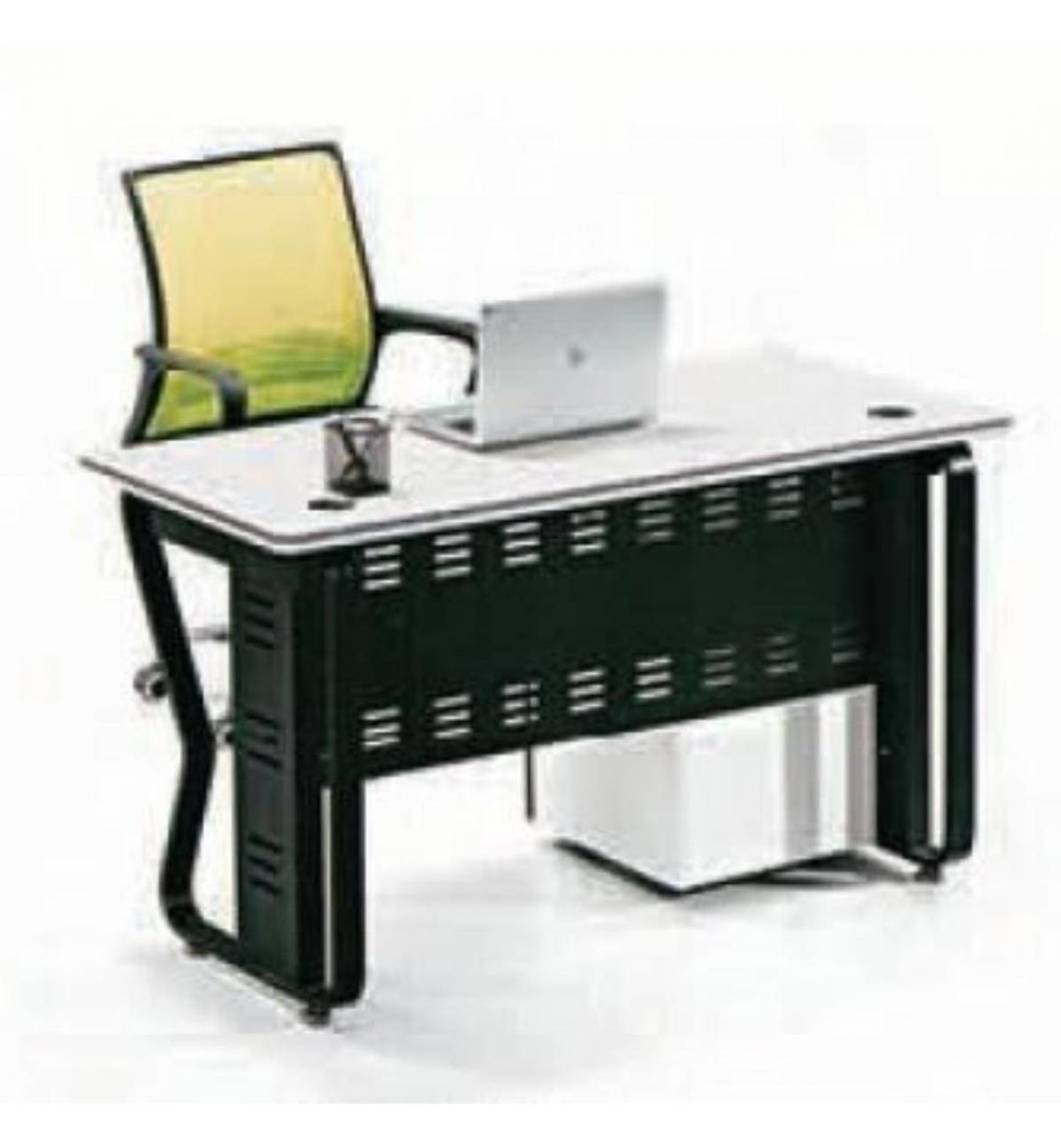 B35 Office Table With Partition Workstation With Assembly 办公室 办公桌 工作桌 ...
